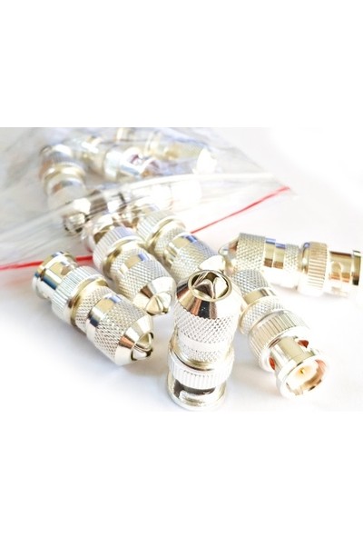 Ezcool Bnc Konnektör Vidalı 10'lu Paket