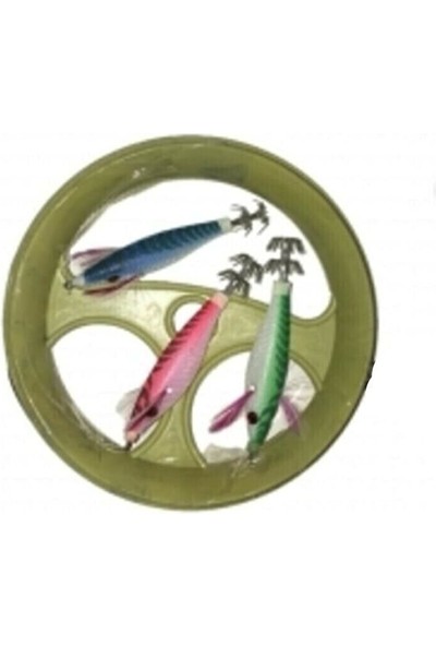 Fish Master Kasnaklı 3 Köstekli Kalamar Takımı Fish Master Kasnaklı 3 Köstekli Kalamar Takımı