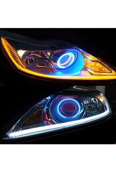 HLD Sinyalli Far Üstü Kayar LED - Sinyalli Gündüz Ledi HLD Sinyalli Far Üstü Kayar LED - Sinyalli Gündüz Ledi