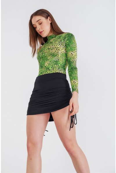 Büzgülü Jessa Şort Etek