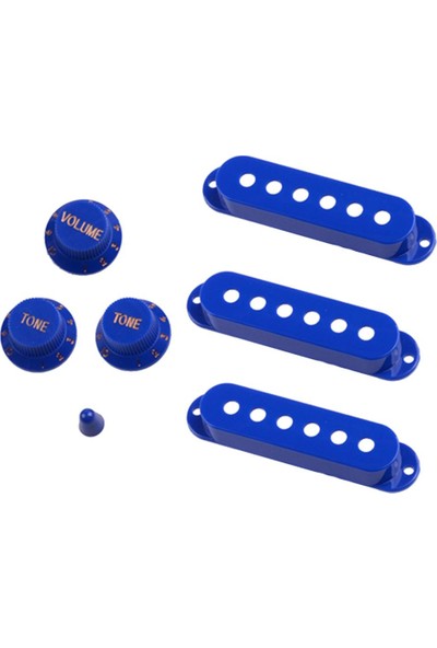 Perfk Pikap Kapağı + Hacim Topuzu + Elektrik Gitar Parçaları Mavi Için Anahtar Ipucu( Yurt Dışından) Perfk Pikap Kapağı + Hacim Topuzu + Elektrik Gitar Parçaları Mavi Için Anahtar Ipucu( Yurt Dışından)