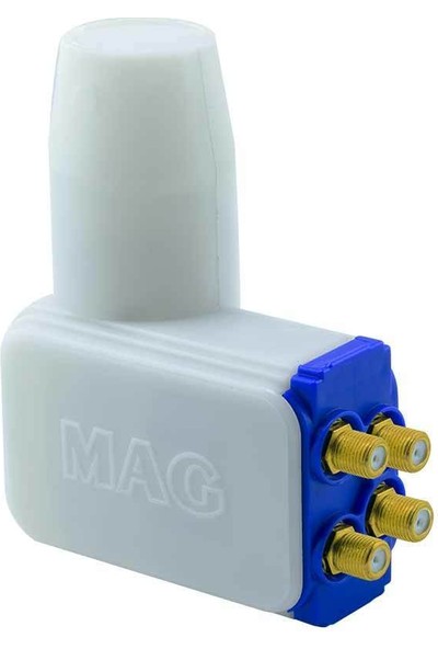Mag Nec Chip 4K Ultra HD Slim Rocket Quattro Dörtlü Santral Lnb 0.1 Db