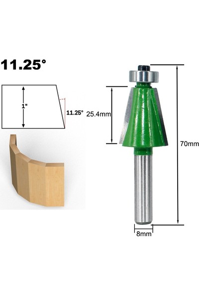 Guangdong Spirit Srıwen 2020 1 Adet 8mm Şaft Pah Freze Ucu 11.25 Derece Konik Kenar Freze Ahşap Ağaç Işleme Tezgahları Için (Yurt Dışından) Guangdong Spirit Srıwen 2020 1 Adet 8mm Şaft Pah Freze Ucu 11.25 Derece Konik Kenar Freze Ahşap Ağaç Işleme Tezgahları Için (Yurt Dışından)