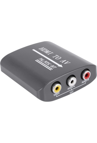 Guangdong Spirit 1080P Mini HDMI - Av Dönüştürücü, HDMI - Rca Yüksek Hızlı Yüksek Çözünürlüklü Video Adaptörü, Kişisel Bilgisayarlar Için Uygun (Yurt Dışından) Guangdong Spirit 1080P Mini HDMI - Av Dönüştürücü, HDMI - Rca Yüksek Hızlı Yüksek Çözünürlüklü Video Adaptörü, Kişisel Bilgisayarlar Için Uygun (Yurt Dışından)