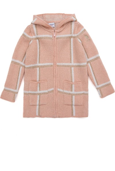 U.S. Polo Assn. Kız Çocuk Pudra Triko Hırka U.S. Polo Assn. Kız Çocuk Pudra Triko Hırka