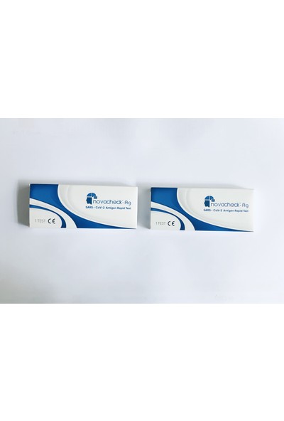 Novacheck Antigen Hızlı Testi 2 Adet Novacheck Antigen Hızlı Testi 2 Adet