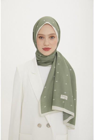 Armine Sport Modal Şal Puan ve Logo Desenli