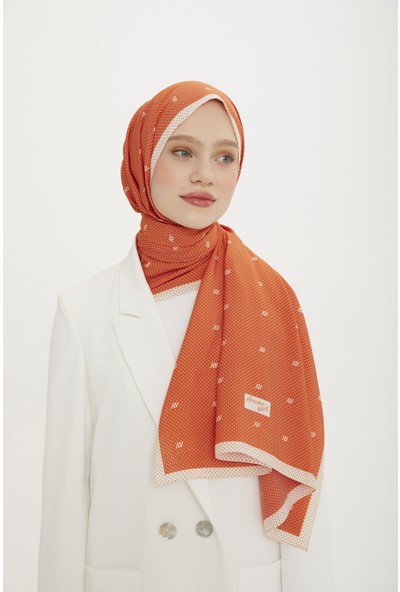 Armine Sport Modal Şal Puan ve Logo Desenli