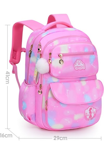 Lanbo Sevimli Kız Okul Çantası Çocuklar Ilkokul Okul Çantası Okul Çantası Prenses Çantası (Yurt Dışından) Lanbo Sevimli Kız Okul Çantası Çocuklar Ilkokul Okul Çantası Okul Çantası Prenses Çantası (Yurt Dışından)
