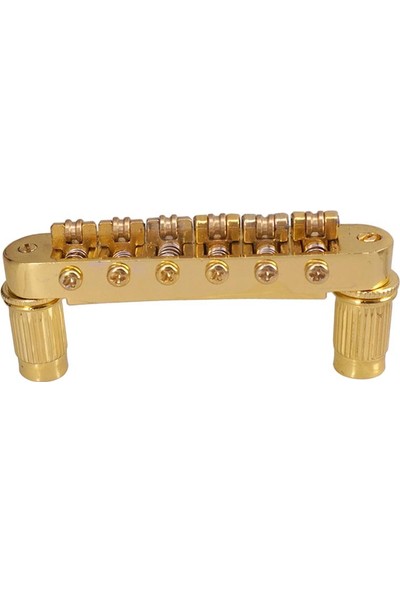 Perfk 6 Dize Gitar Köprü Tailpiece Lp Epi Gitar Değiştirme Için Altın( Yurt Dışından)