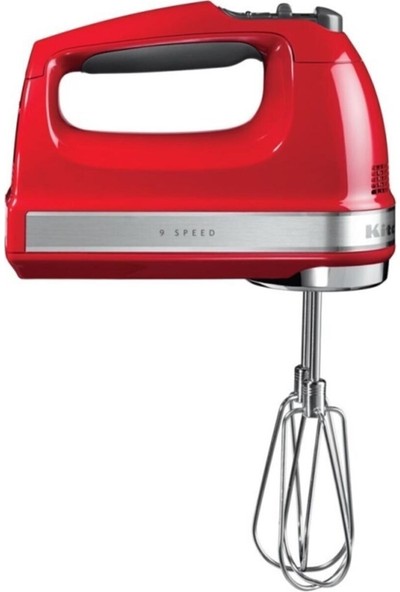 KitchenAid 9 Hızlı El Mikseri Empire Red 5KHM9212