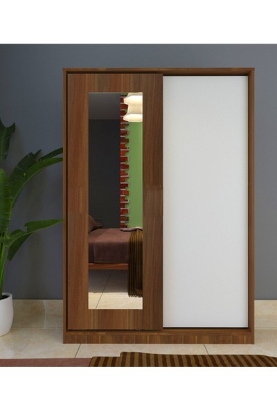 ADK345 Sedef 2 Kapılı Sürgülü Gardrop