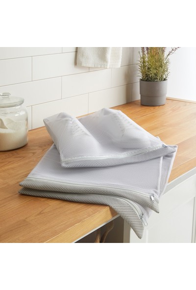 Ocean Home 3'lü Gri Ayakkabı Yıkama Filesi