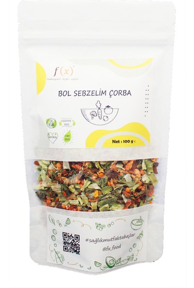 Fx Food Bol Sebzelim Çorba 100 gr - Bebek Çorbası + 9 Ay