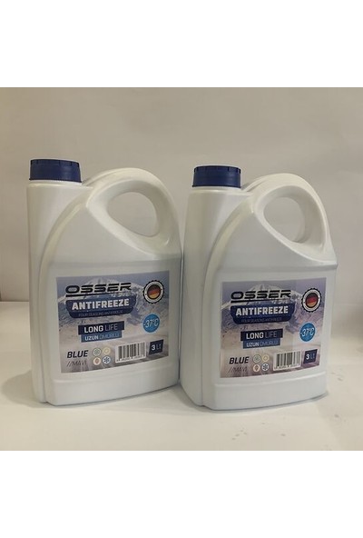 Osser Mavi Antifriz -37 Derece 2'li Paket (2022)