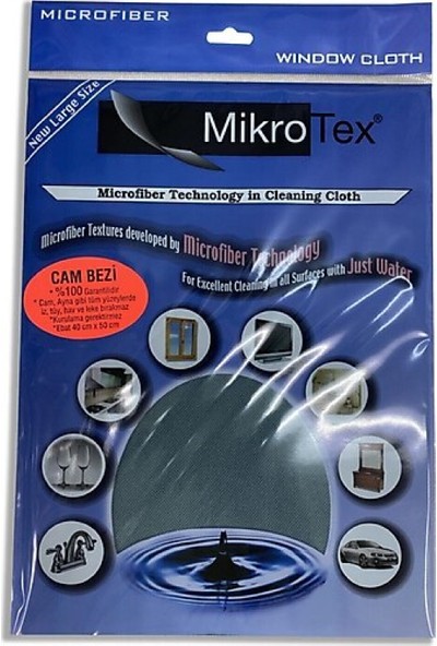 Taç Mikroteks Temizlik Bezi Mavi