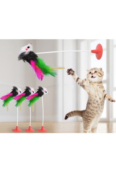 Renklidükkan Kedi Fare Oyuncağı Renklidükkan Kedi Fare Oyuncağı