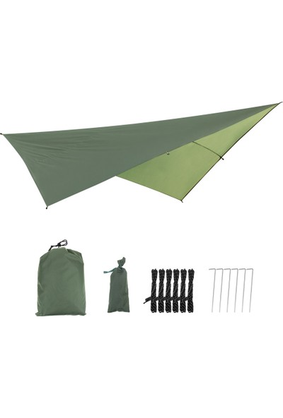 Kolatu Açık Gölgelik Gölgelendirme ve Yağmuru Hamak ile Basit Çadır, Gelgit Bez Paspasi Olarak Kullanılabilir (Yurt Dışından)