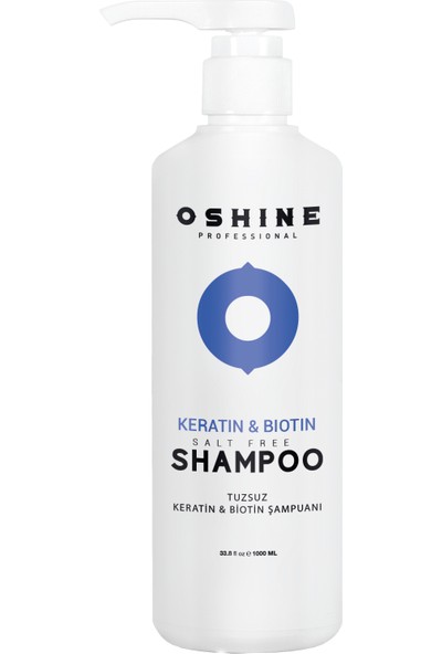 Tuzsuz Keratin & Biotin Şampuanı 1000 ml