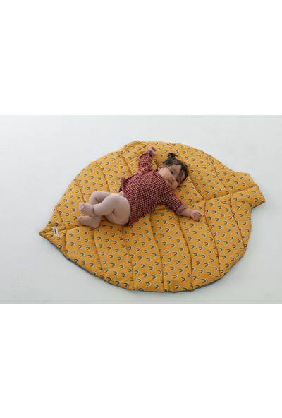 Her Bebek Yaprak Oyun Matı -Gökkuşağı (Mavi) Her Bebek Yaprak Oyun Matı -Gökkuşağı (Mavi)