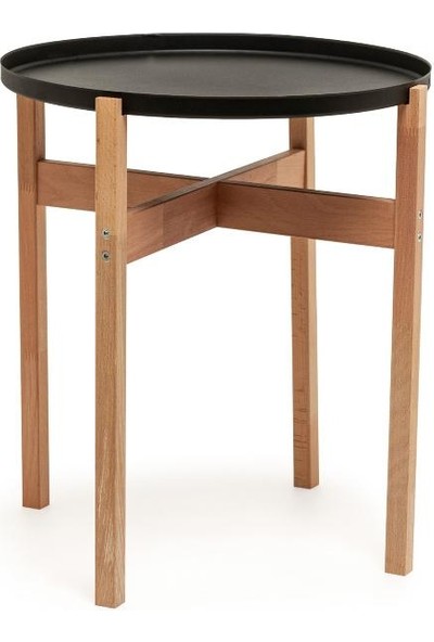 Bienwood BIE-7016 Masif Tepsi Sehpa - Naturel/siyah EVIDEAONX359 Bienwood BIE-7016 Masif Tepsi Sehpa - Naturel/siyah EVIDEAONX359