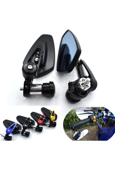 Espada Gidon Direksiyon Ayna Seti Renkli Tüm Motorlara Uyumlu