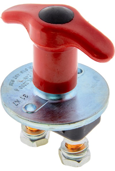 Allestock Isıya Dayanıklı Çevirmeli Metal Akü Devre Kesici Şalter - 12/24V 250A Allestock Isıya Dayanıklı Çevirmeli Metal Akü Devre Kesici Şalter - 12/24V 250A