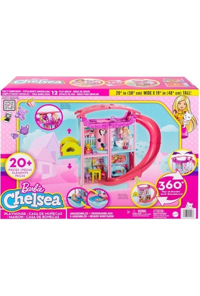 HCK77 Chelsea Oyun Evi, Barbienin Ailesi - Chelsea Dünyası HCK77 Chelsea Oyun Evi, Barbienin Ailesi - Chelsea Dünyası