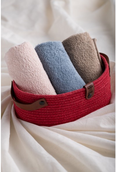 The Gift Think - El Yapımı Oval Sepet The Gift Think - El Yapımı Oval Sepet