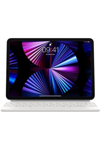Apple MJQJ3TQ/A Turkısh Q Magıc Keyboard Generatıon 3 White For IPAD Pro 11'' Apple MJQJ3TQ/A Turkısh Q Magıc Keyboard Generatıon 3 White For IPAD Pro 11''