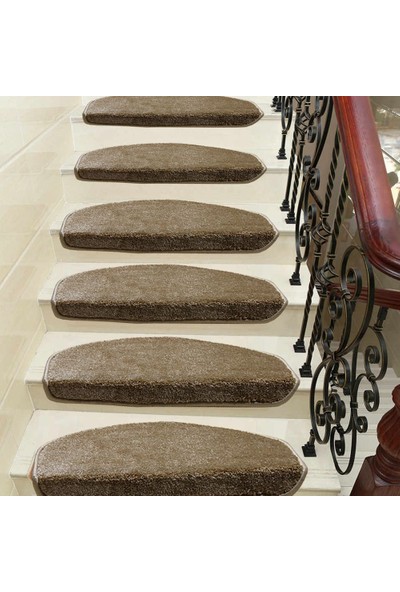 Stepmat Açık Kahve Kendinden Yapışkanlı Merdiven Basamak Paspası / Halısı Stepmat Açık Kahve Kendinden Yapışkanlı Merdiven Basamak Paspası / Halısı