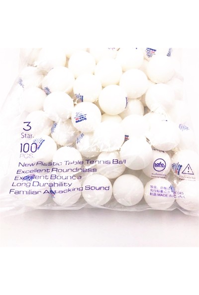 Sanwei Antrenman Topu Club 40+ Abs Plastik 100'LÜ Sanwei Antrenman Topu Club 40+ Abs Plastik 100'LÜ