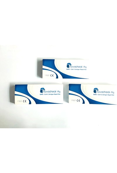 Novacheck Antigen Hızlı Testi 3 Adet Novacheck Antigen Hızlı Testi 3 Adet