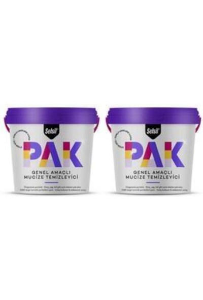 Pak Mucize Temizleyici 500 gr 2 Adet Pak Mucize Temizleyici 500 gr 2 Adet