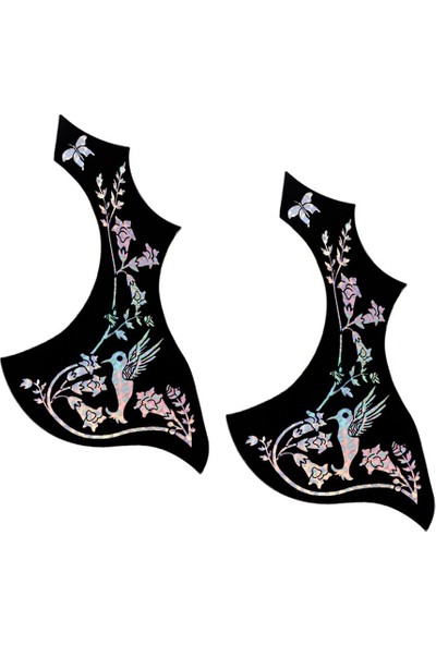 Perfk 2x Kendinden Yapışkanlı Pickguard Plaka Gümüş 41 Inç Halk Gitar Aksesuar Gümüş Çiçek Için( Yurt Dışından) Perfk 2x Kendinden Yapışkanlı Pickguard Plaka Gümüş 41 Inç Halk Gitar Aksesuar Gümüş Çiçek Için( Yurt Dışından)
