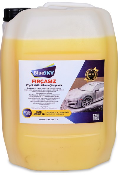 Köpüklü Oto Yıkama Şampuanı