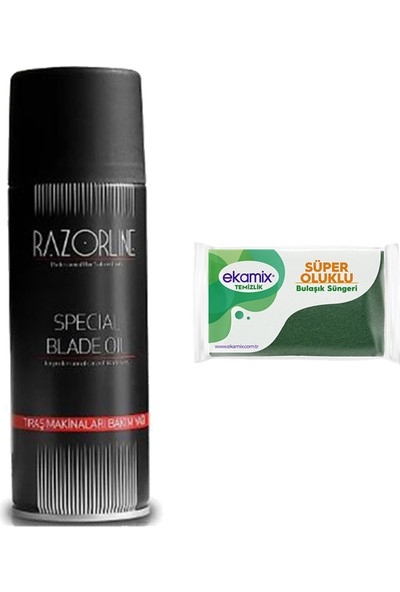 Razorline Special Blade Oil Traş Makinaları Için Bakım Yağı 200ML Razorline Special Blade Oil Traş Makinaları Için Bakım Yağı 200ML