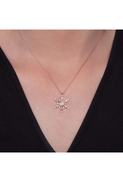 Kar Tanem 925 Ayar Gümüş Kolye