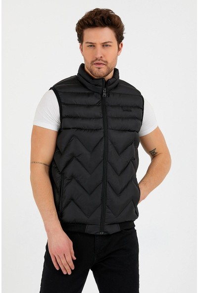 Danger Erkek Spor Şişme Yelek Siyah Danger Erkek Spor Şişme Yelek Siyah