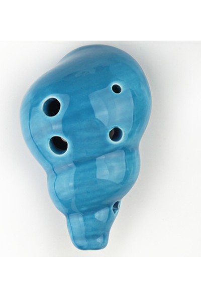 Ocarina 6 Delik Küçük Kabuklu Ocarina Alto C Ton Acemi Ocarina Turist Hatıra Öğretim Oyuncaklar Seramik Kolye | Ocarina (Mavi) Ocarina 6 Delik Küçük Kabuklu Ocarina Alto C Ton Acemi Ocarina Turist Hatıra Öğretim Oyuncaklar Seramik Kolye | Ocarina (Mavi)