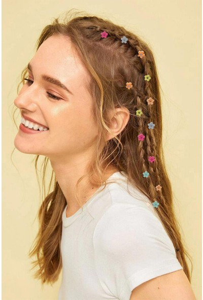 Bahels Kadın 24’lü Pastel Renk Saç Süsü Toka