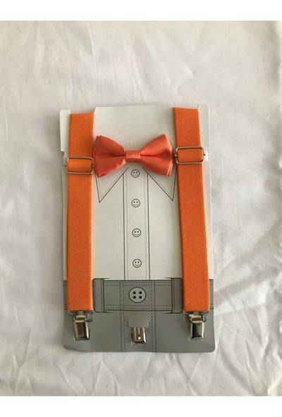 Ar&es Kids Erkek Çocuk Askı Papyon Takım 1-8 Yaş