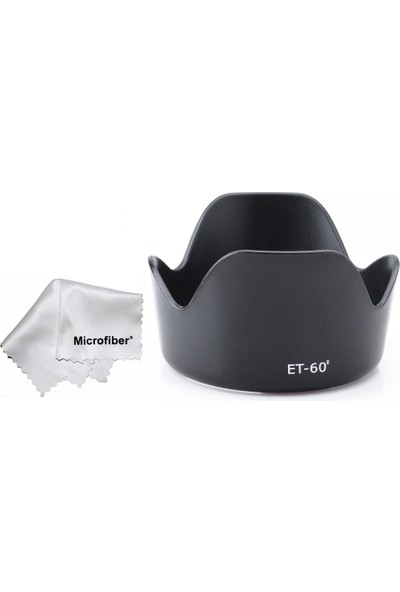 Canon 75-300 mmLens Için Et-60 Iı Parasoley - Yeni Ters Takılabilen Model