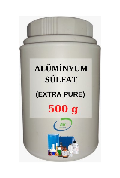 Aropi Alüminyum Sülfat (Al2(So4)3 ) Saf 500 gr