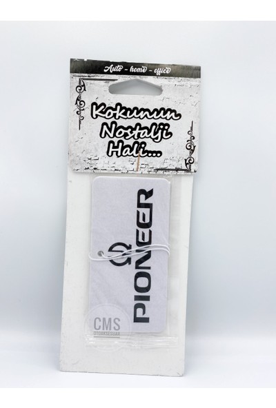 Cms Pıoneer Koku - Pioneer Nostalji Oto Kokusu - Oto Kokusu - Araba Kokusu