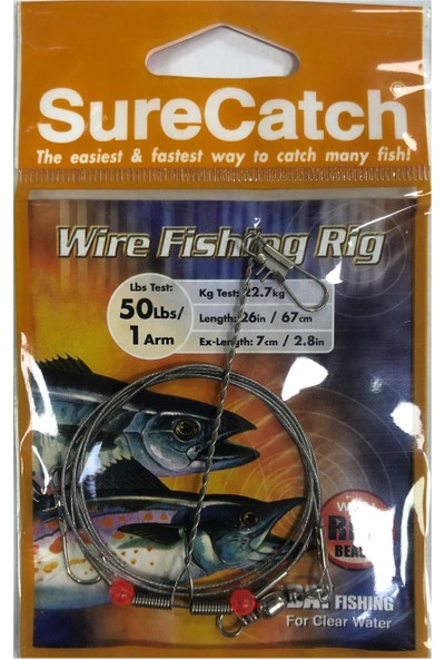 Surecatch Çelik Telli Hazır Takım 1-2-4 Kollu