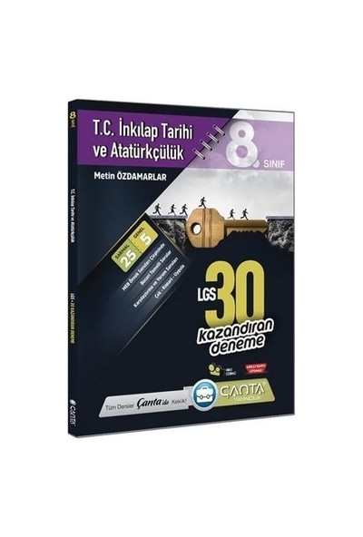 Çanta Yayıncılık 8. Sınıf Inkilap Tarihi ve Atatürkçülük Lgs 30'lu Deneme Sınavı 2022 Çanta Yayıncılık 8. Sınıf Inkilap Tarihi ve Atatürkçülük Lgs 30'lu Deneme Sınavı 2022