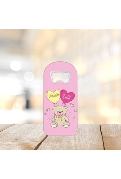 Eva Hoşgeldin Bebek Magnet Açacak Ayıcık Pembe 25 Adet Eva Hoşgeldin Bebek Magnet Açacak Ayıcık Pembe 25 Adet
