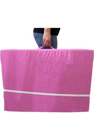 Vip Home Concept Katlanır Yatak Yer Yatağı Sünger Yatak Tek Kişilik 80 x 180 cm Pembe Kırçıllı Vip Home Concept Katlanır Yatak Yer Yatağı Sünger Yatak Tek Kişilik 80 x 180 cm Pembe Kırçıllı