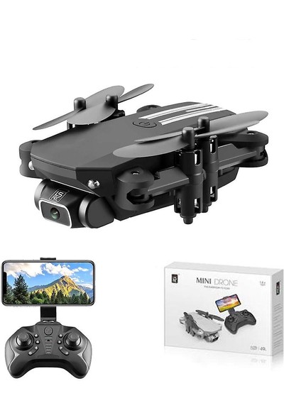Mini Drone 1080 P Kamera Rc Katlanabilir Quadcopter Basınç Yükseklik Çocuklar Için Tutun Oyuncak (Siyah) Mini Drone 1080 P Kamera Rc Katlanabilir Quadcopter Basınç Yükseklik Çocuklar Için Tutun Oyuncak (Siyah)
